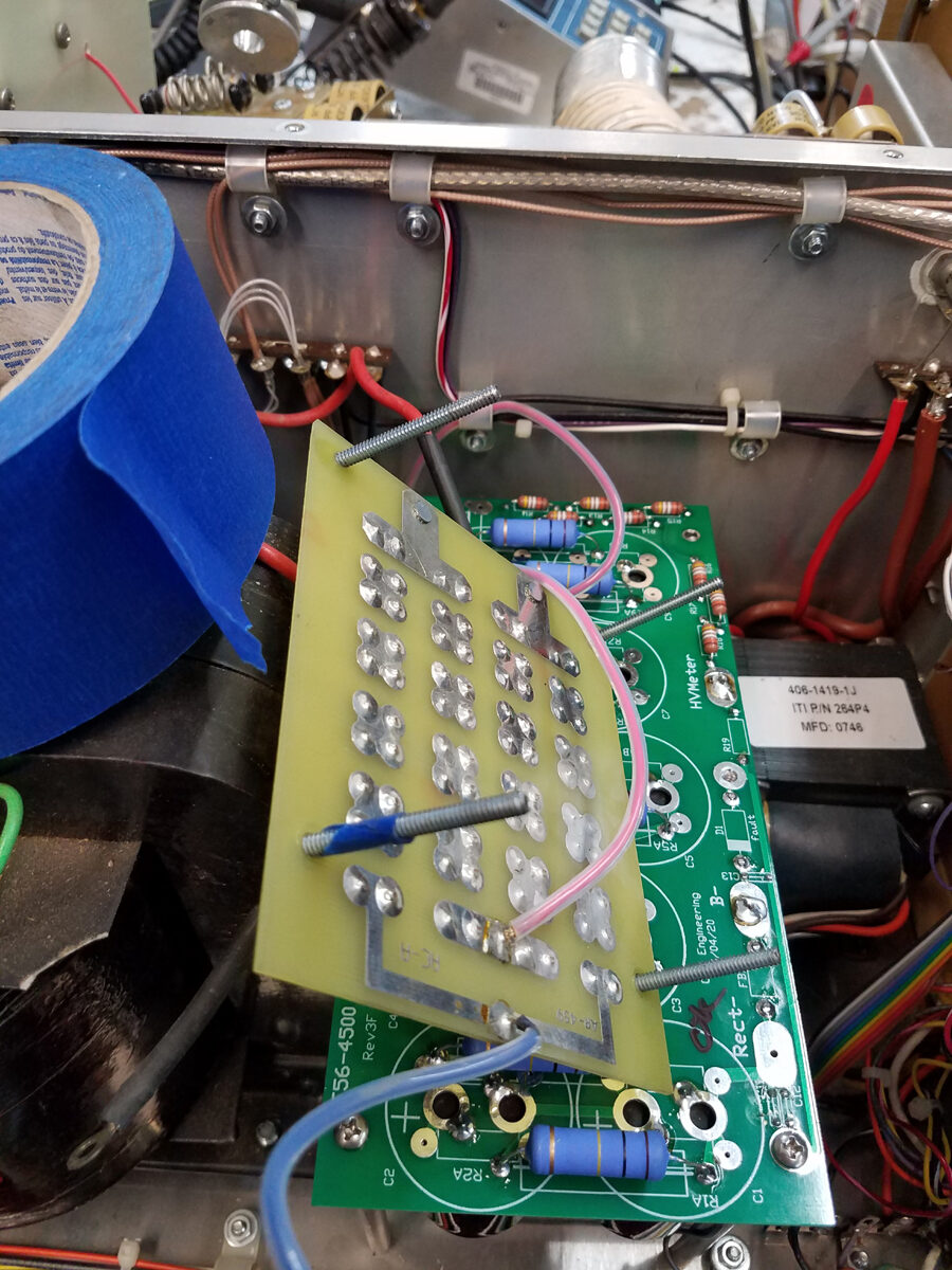 Filter Capacitor Board AL82 1200 1500 installation – CTR Engineering, Inc