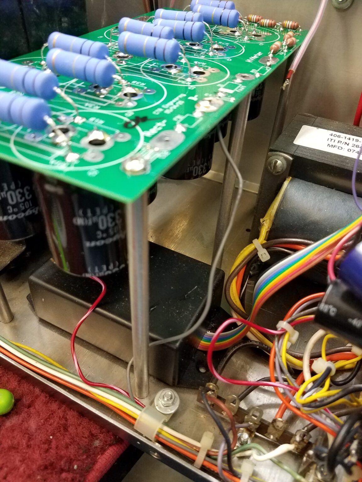 Filter Capacitor Board AL82 1200 1500 installation – CTR Engineering, Inc