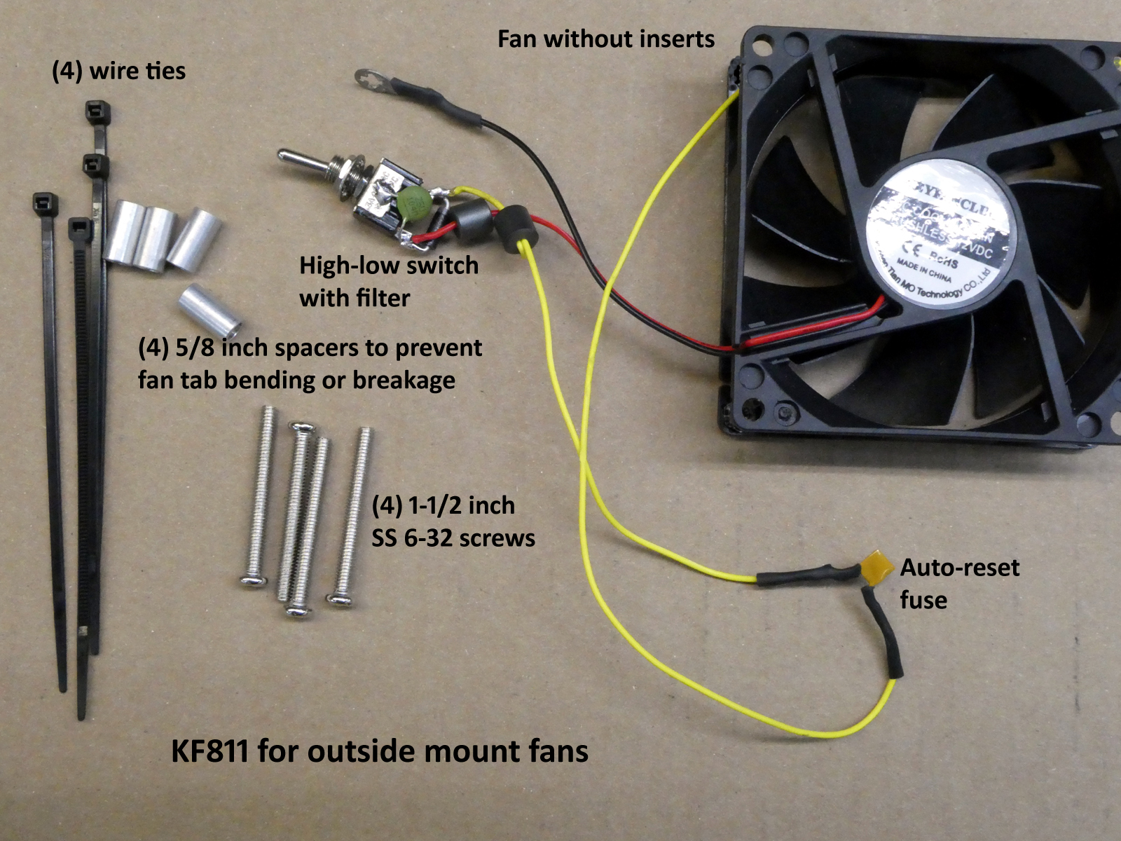 AL811 and AL811H Fan Kit – CTR Engineering, Inc
