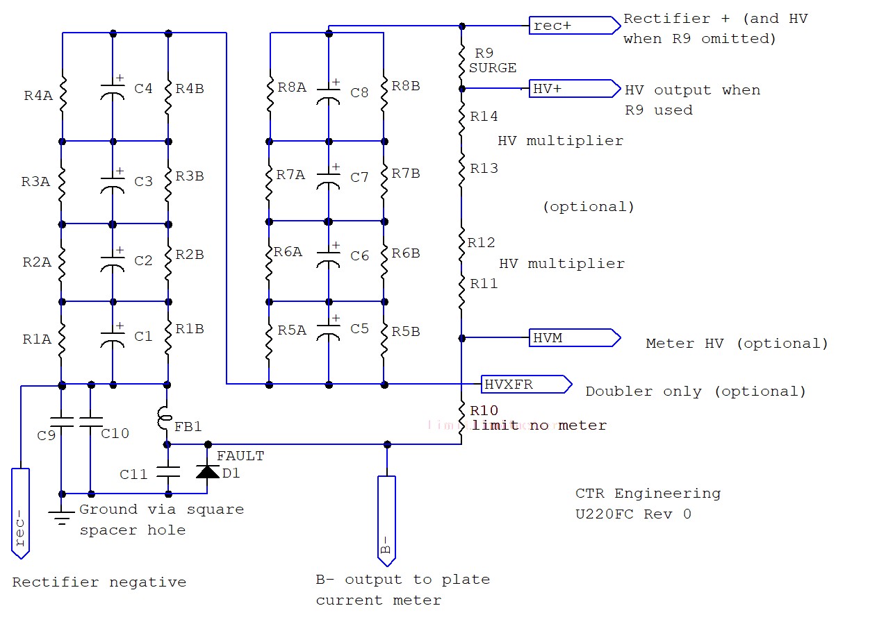 SB220 Heathkit, Drake L4, TenTec, Collins, Henry high voltage filter capacitor – CTR Engineering ...
